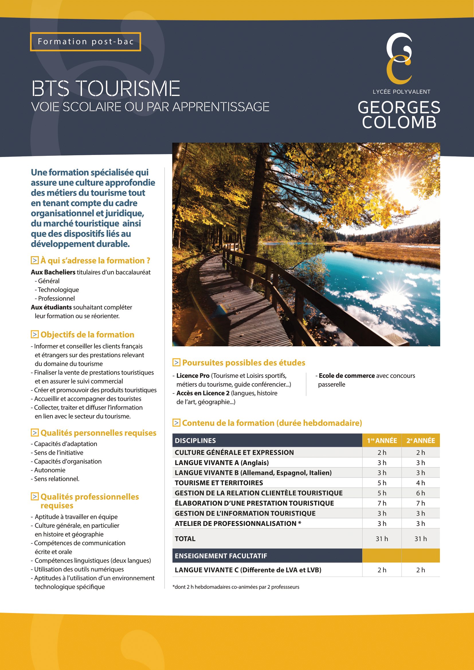 Fiche Destination Bts Tourisme | Bts Tourisme Quel Métier – KKSURC